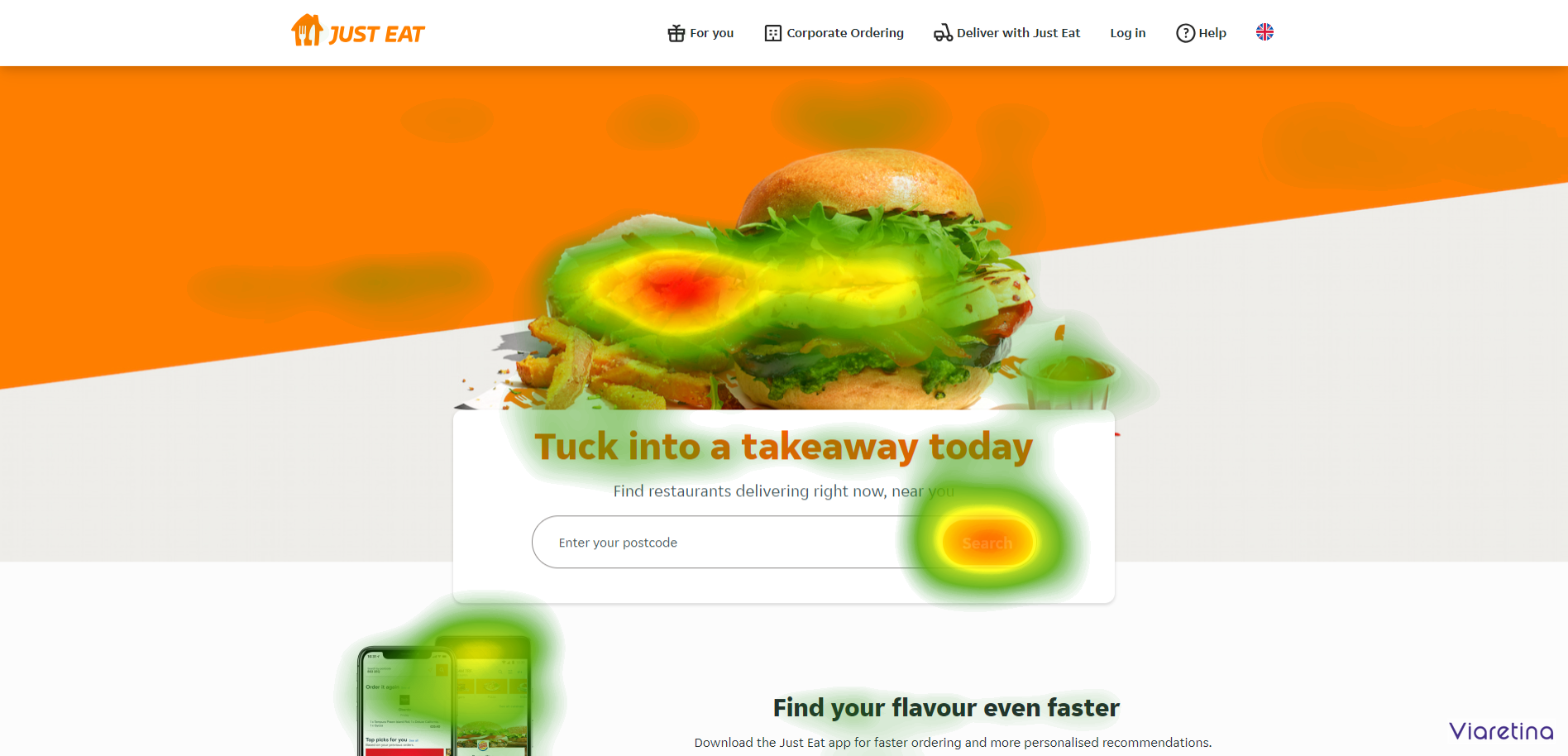 Just Eat Landing Page Case Study | UX & Conversion Insights