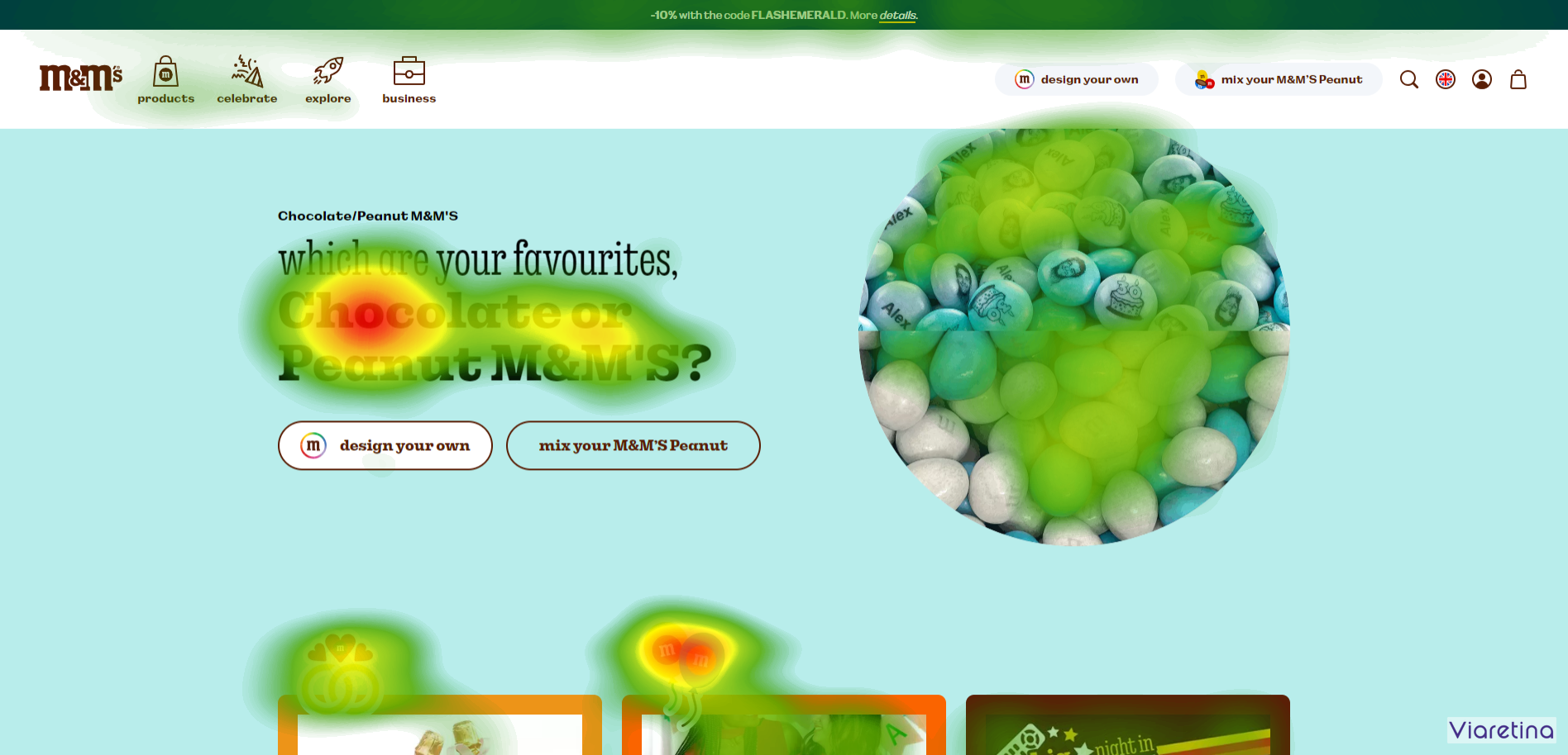 M&Ms Landing Page Case Study | UX & Conversion Insights