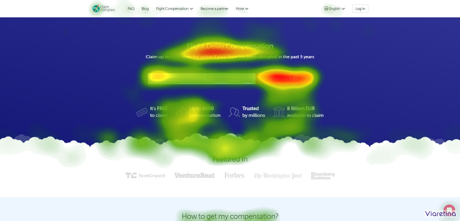ClaimCompass Landing Page Case Study | UX & Conversion Insights