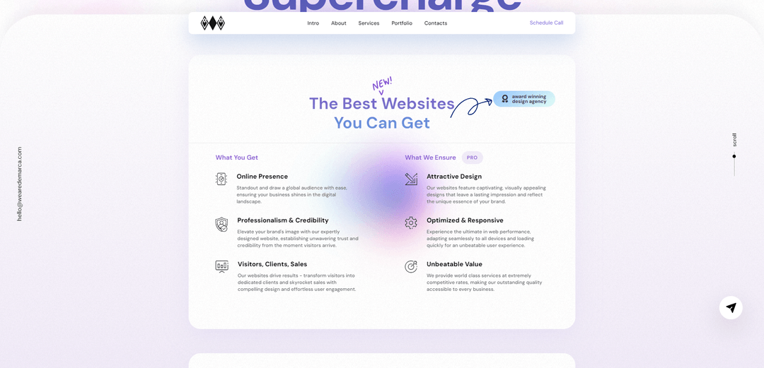 Demarca Web Design Landing Page Case Study | UX & Conversion Insights