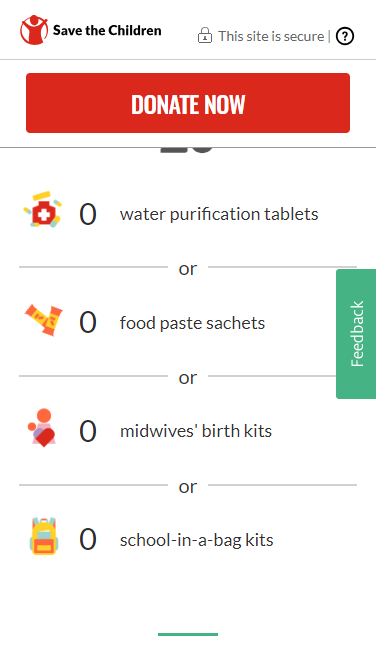 Save the Children Donate Landing Page Case Study | UX & Conversion Insights