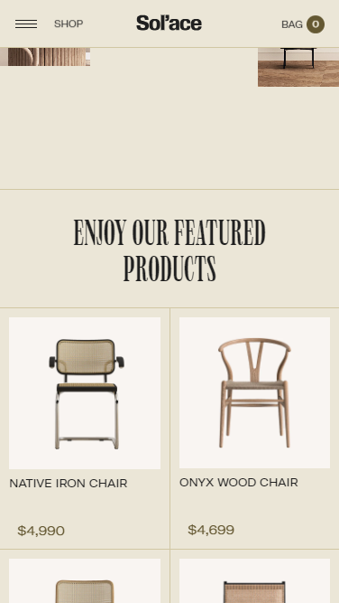 Sol'ace Landing Page Design Inspiration - Landingmetrics