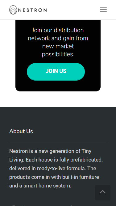 Nestron Product Catalog Landing Page Design Inspiration - Landingmetrics
