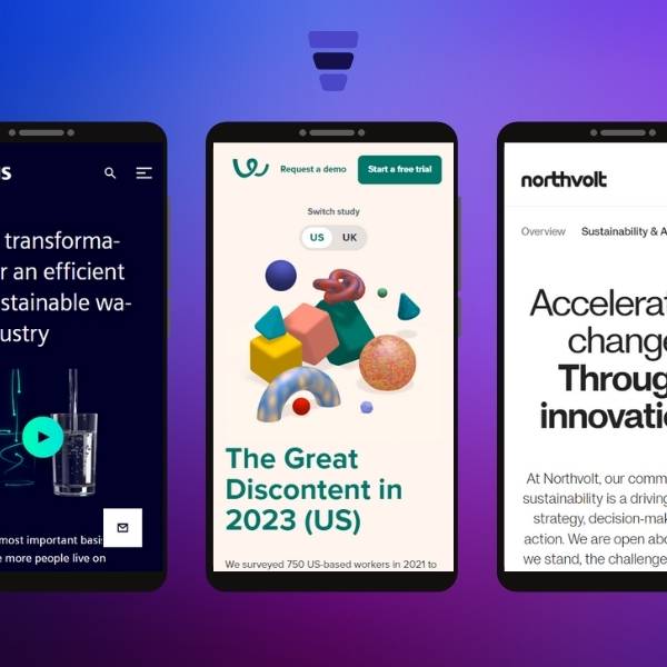 Best Content Promotion Landing Pages: Mobile Design Examples
