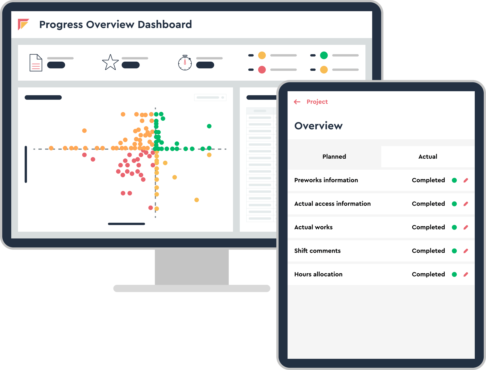 Gather | Infrastructure Construction Progress Reporting Software