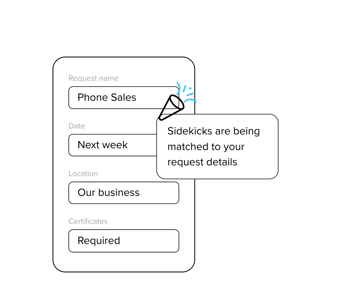 Temporary Recruitment | Customer Service & Admin | Sidekicker