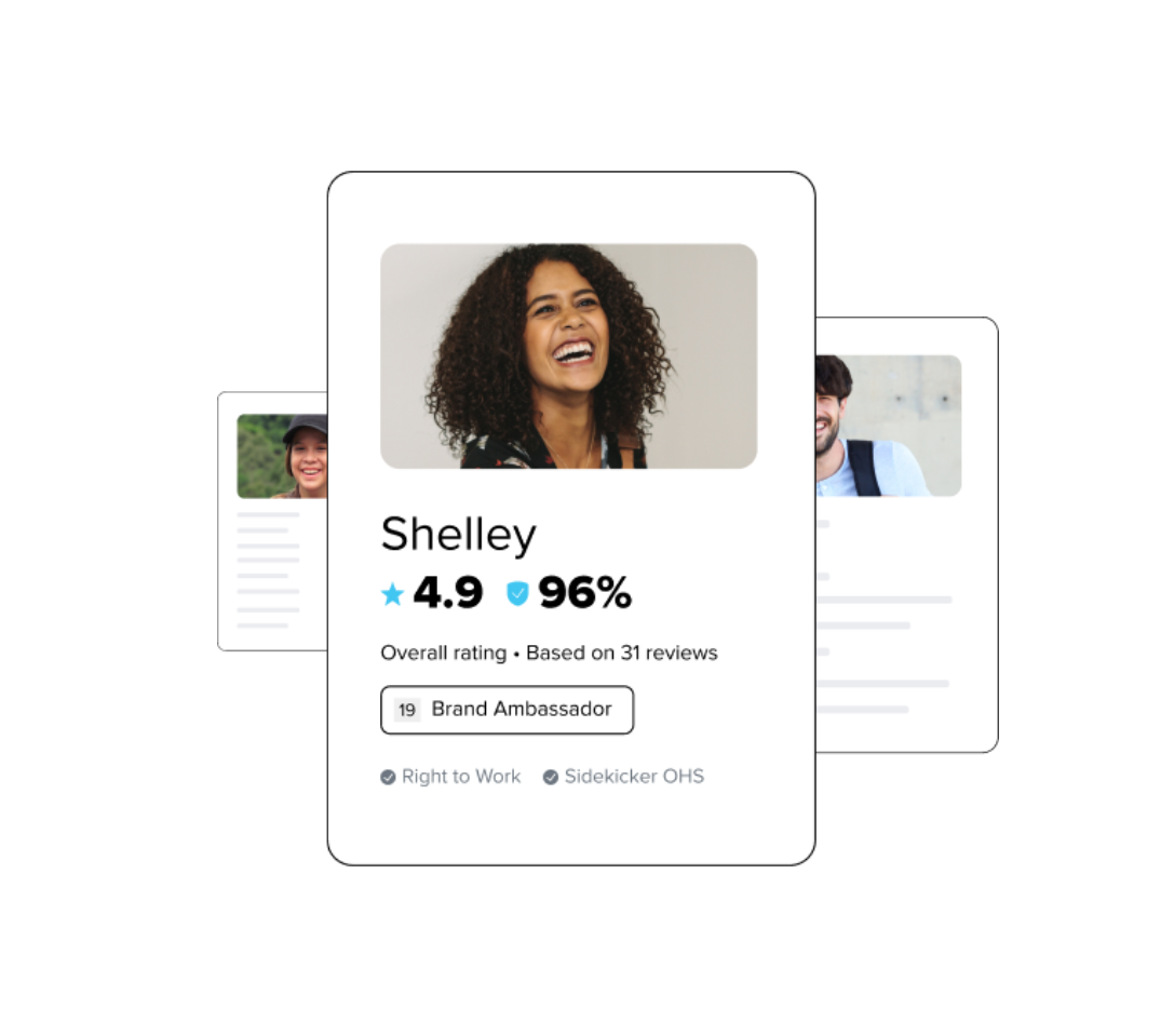 Retail Recruitment | Temporary staff | Sidekicker