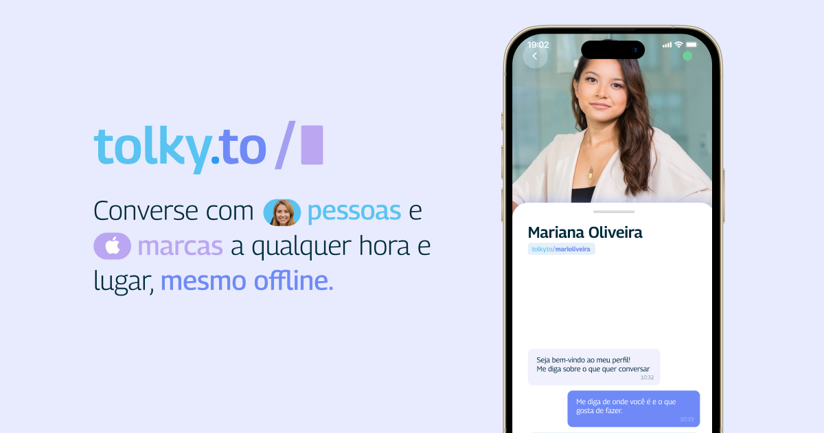 tolky.to | Converse com pessoas e marcas a qualquer hora e lugar, mesmo ...
