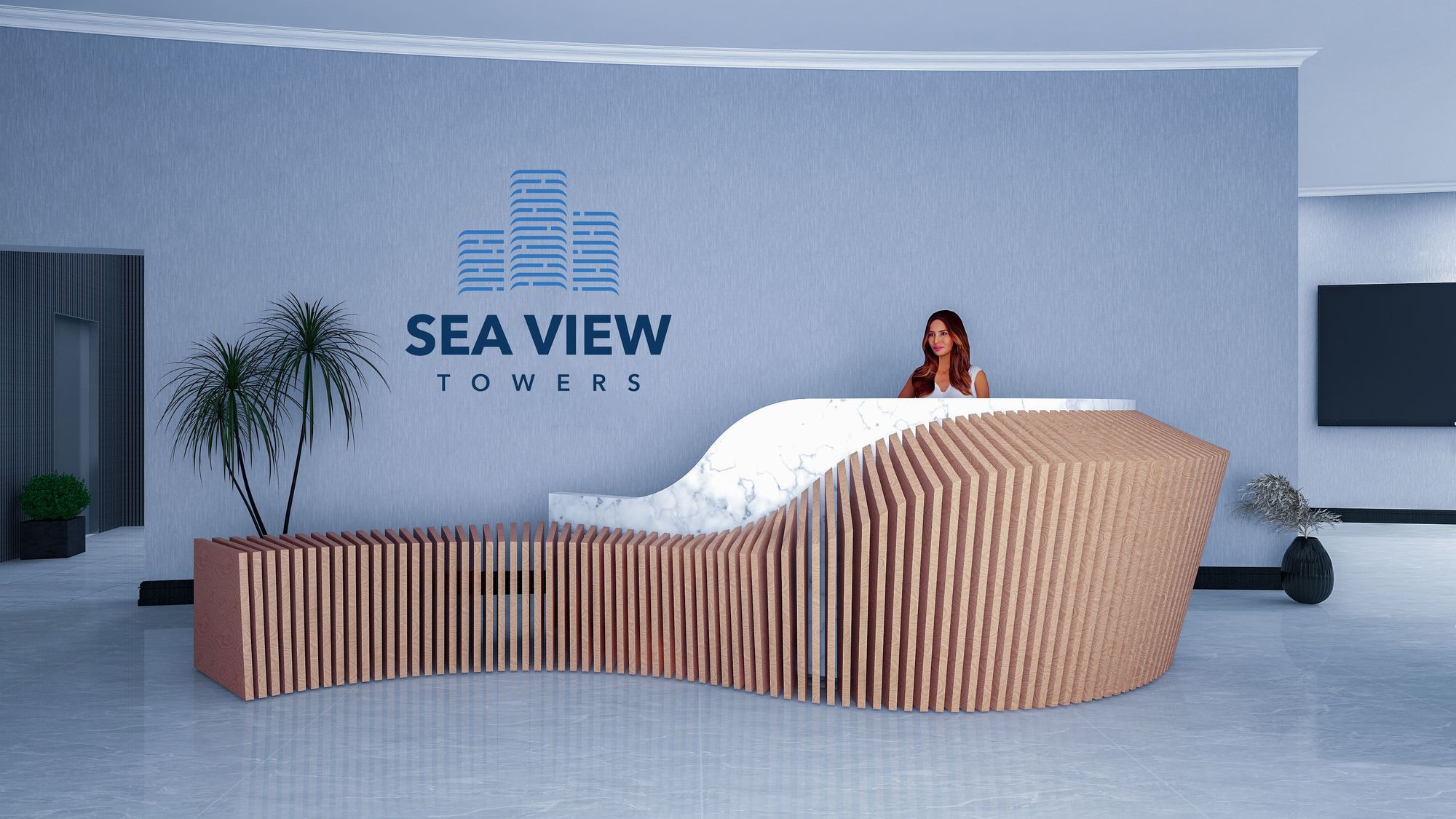 Квартиры в курортном комплексе с концепцией отеля Sea View Towers.