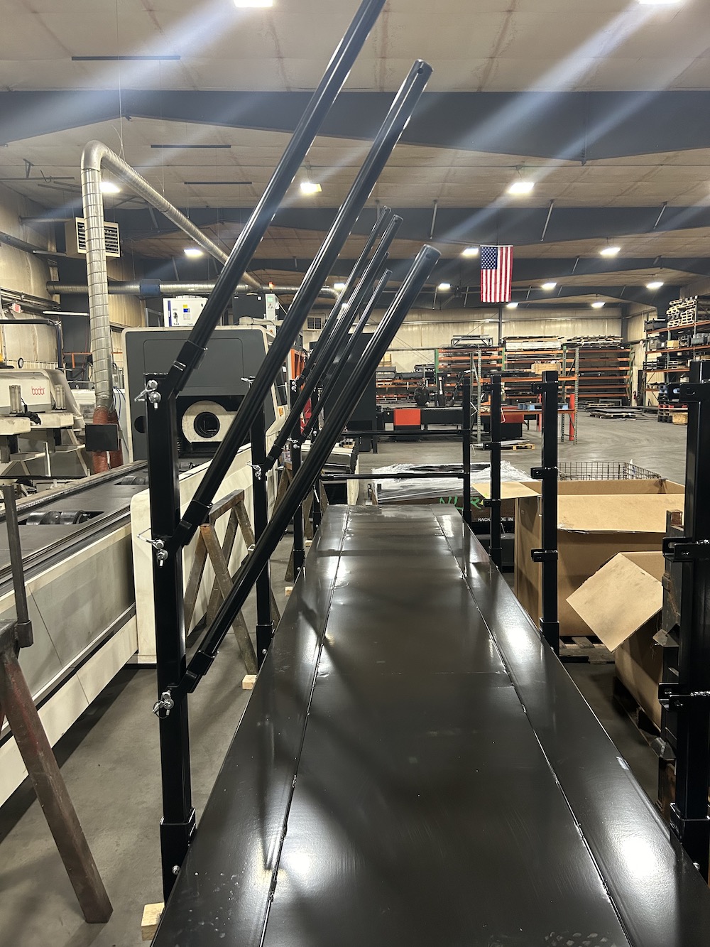 Customizable Storage Solutions | Stark's Metal Works Stackable Racks ...