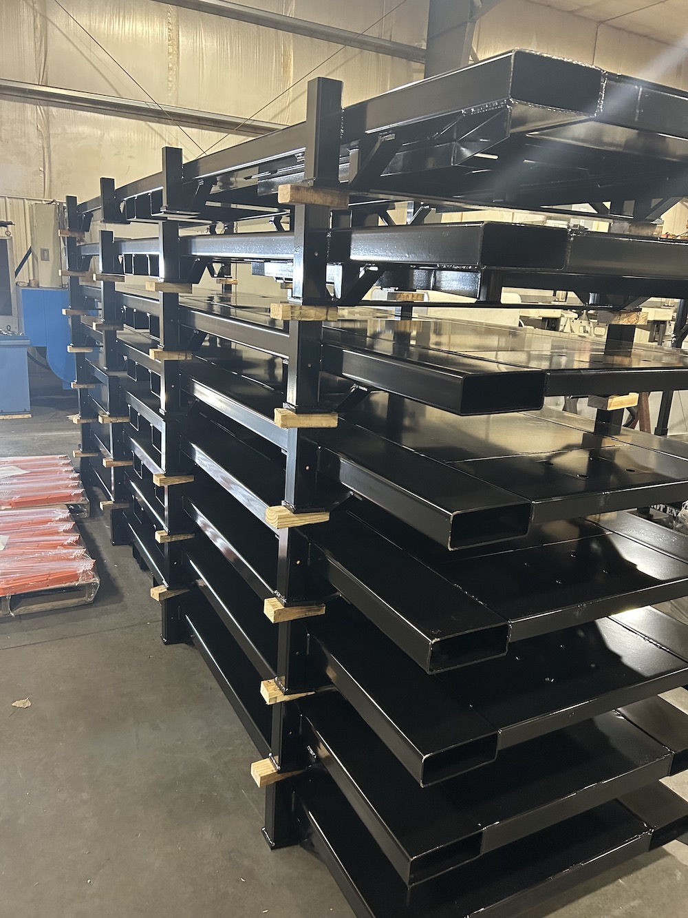 Customizable Storage Solutions | Stark's Metal Works Stackable Racks ...