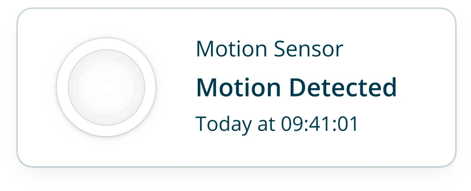 Wireless Motion Sensor | Disruptive Technologies