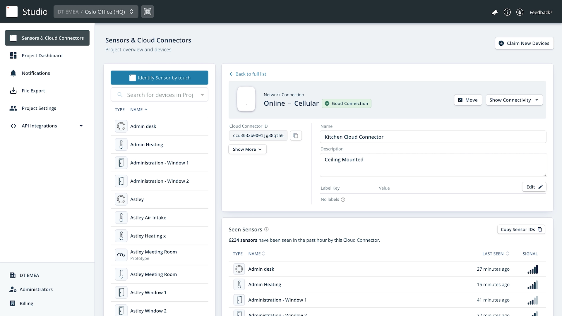 Cloud Connector | Disruptive Technologies