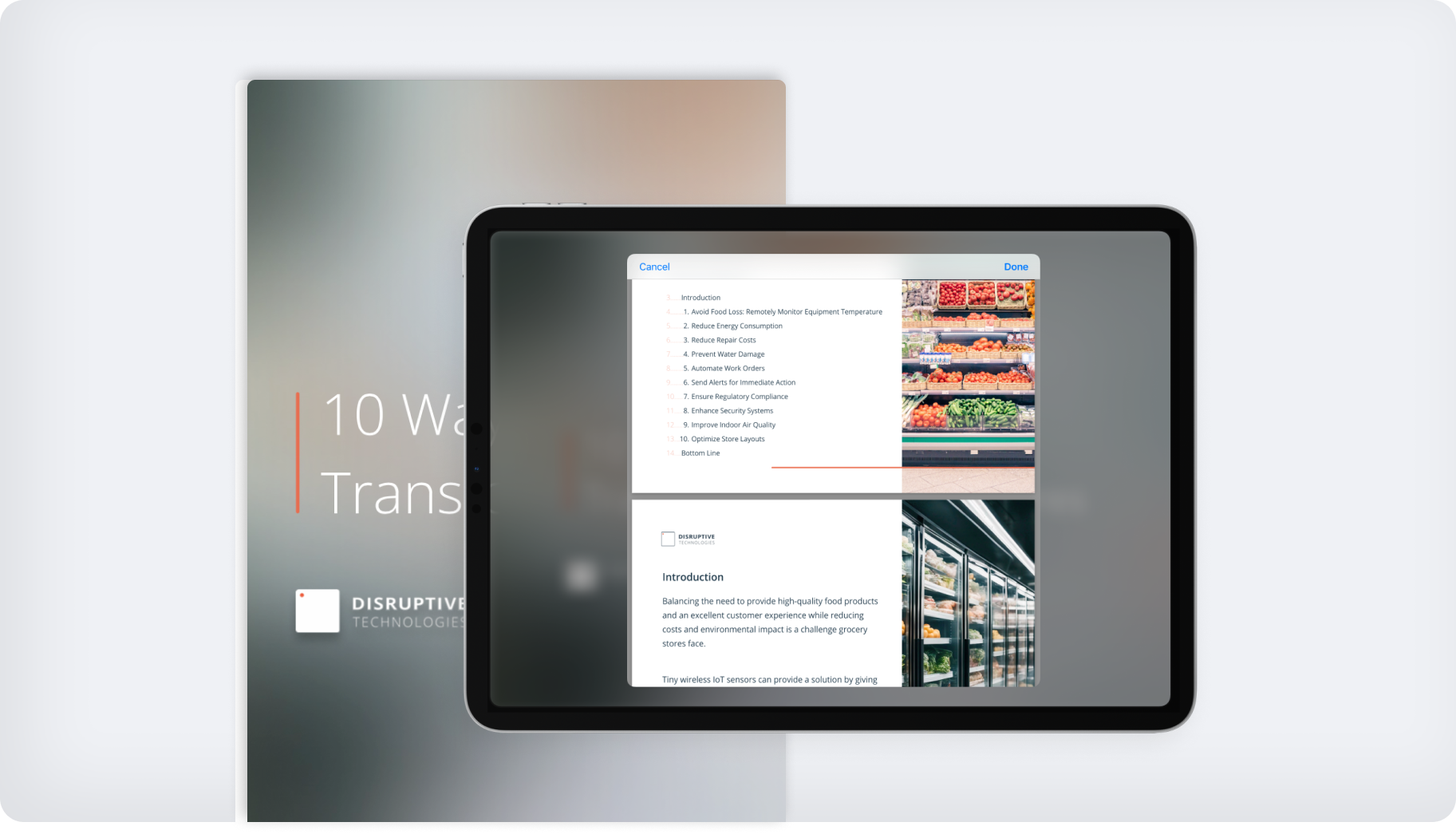 10 Ways IoT Sensors Are Transforming Grocery Stores | Disruptive ...