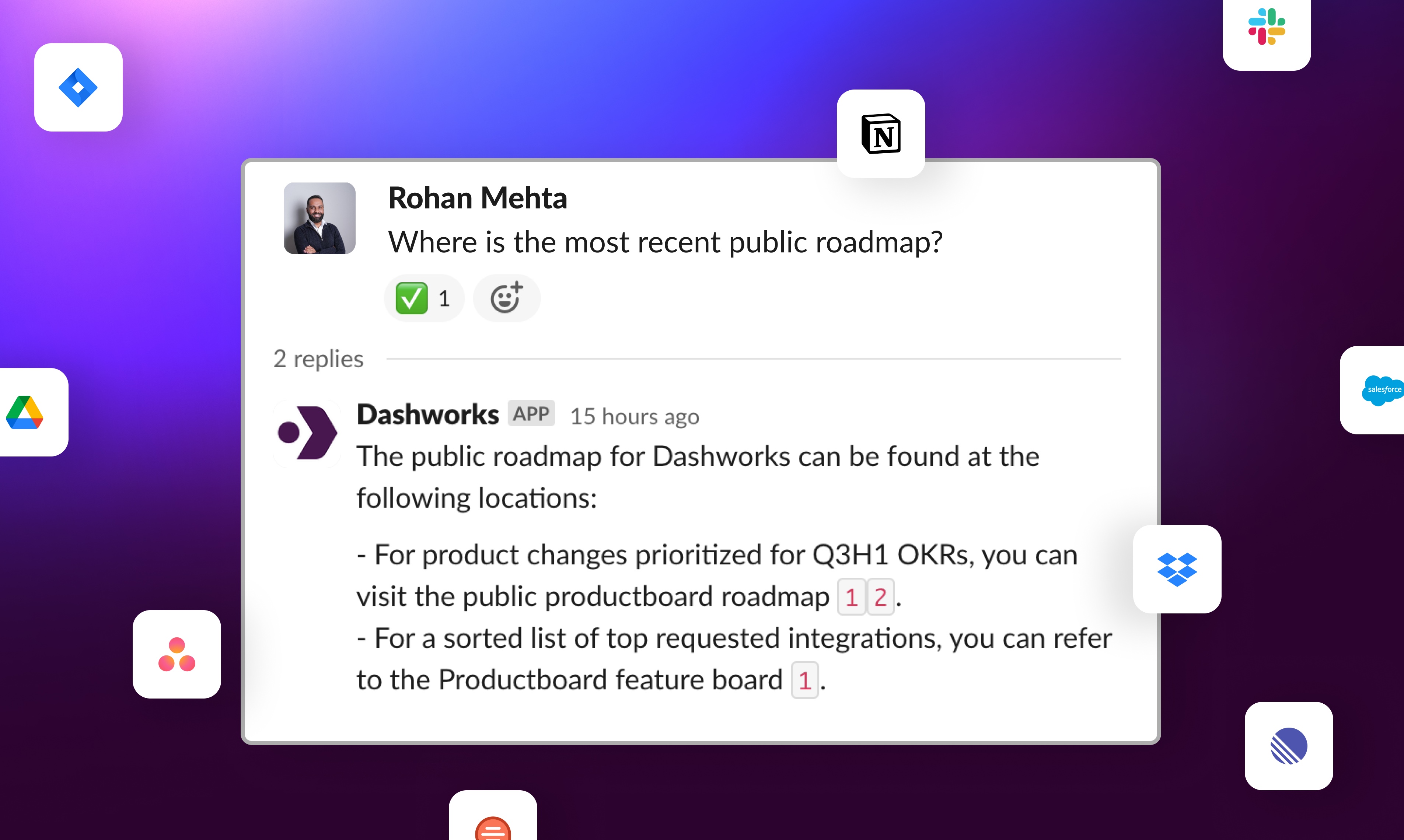 Designing Dashworks for Slack | Dashworks.ai