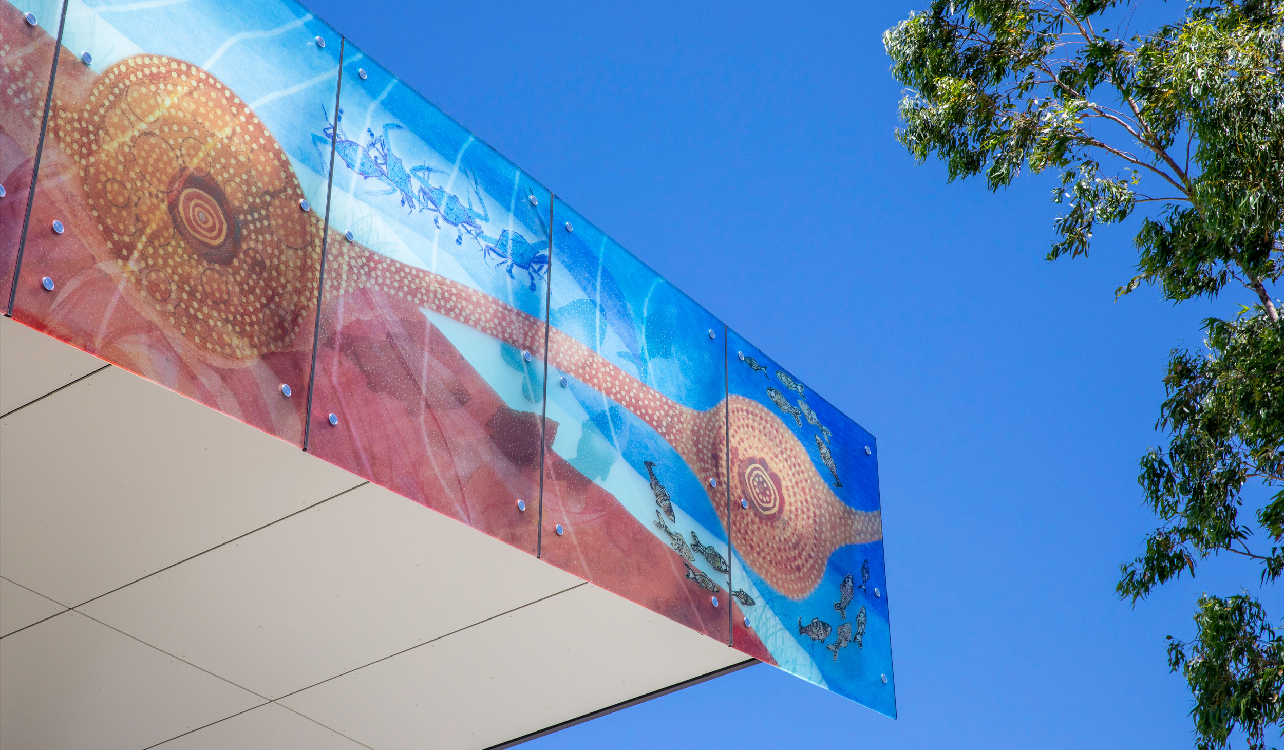 DigiGlass Public Art Facade: Mandurah TAFE