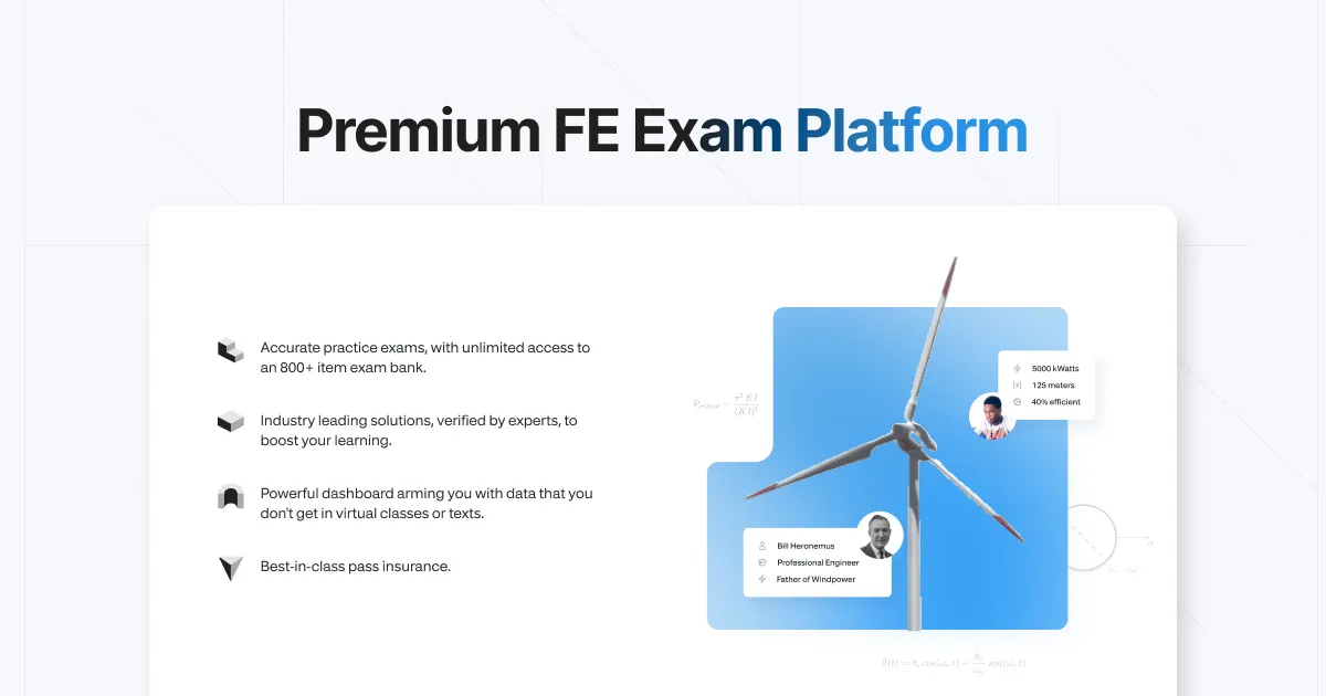 Premium FE Exam Platform