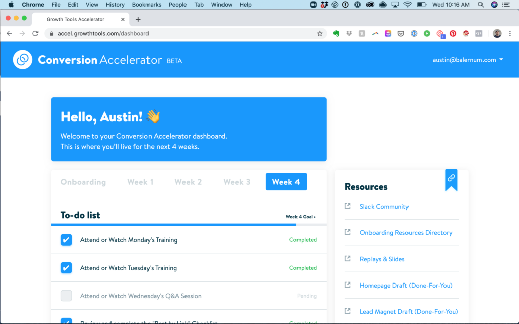 My Honest Review of the Growth Tools Conversion Accelerator