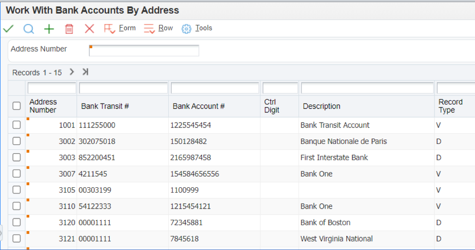 JDE Data Security for Bank Account Numbers | ERP-One