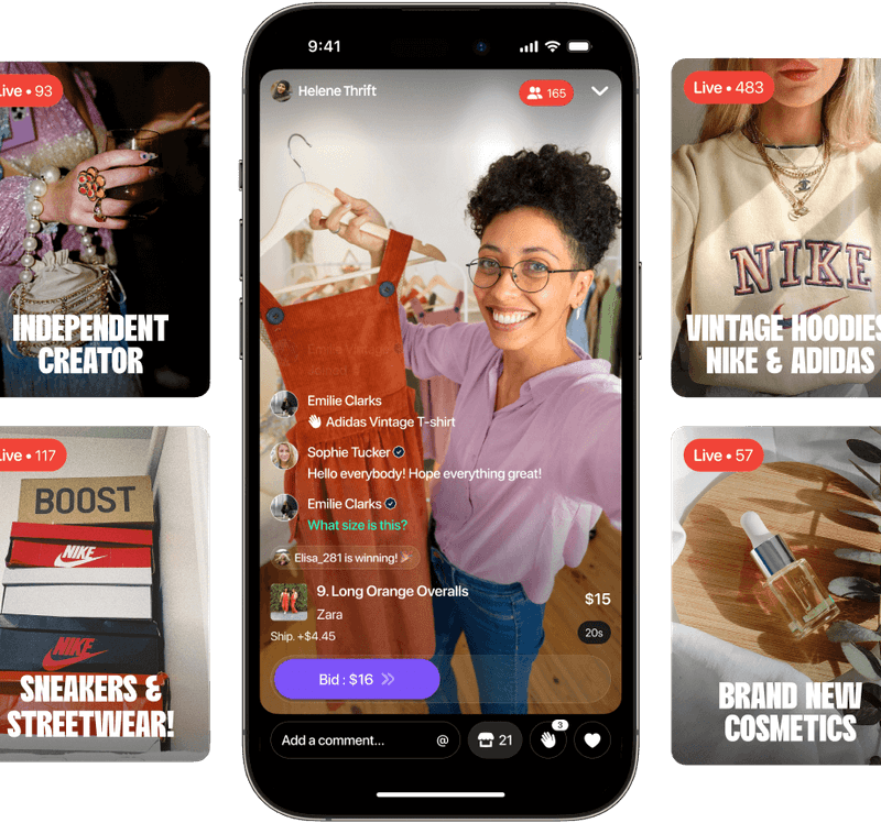 Jamble: Live Shopping & Resale