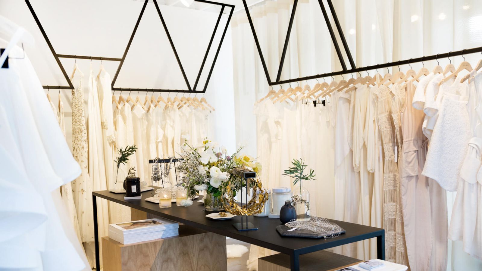 The LOHO Bridal Boutique in LA | Designed by Stewart-Schafer