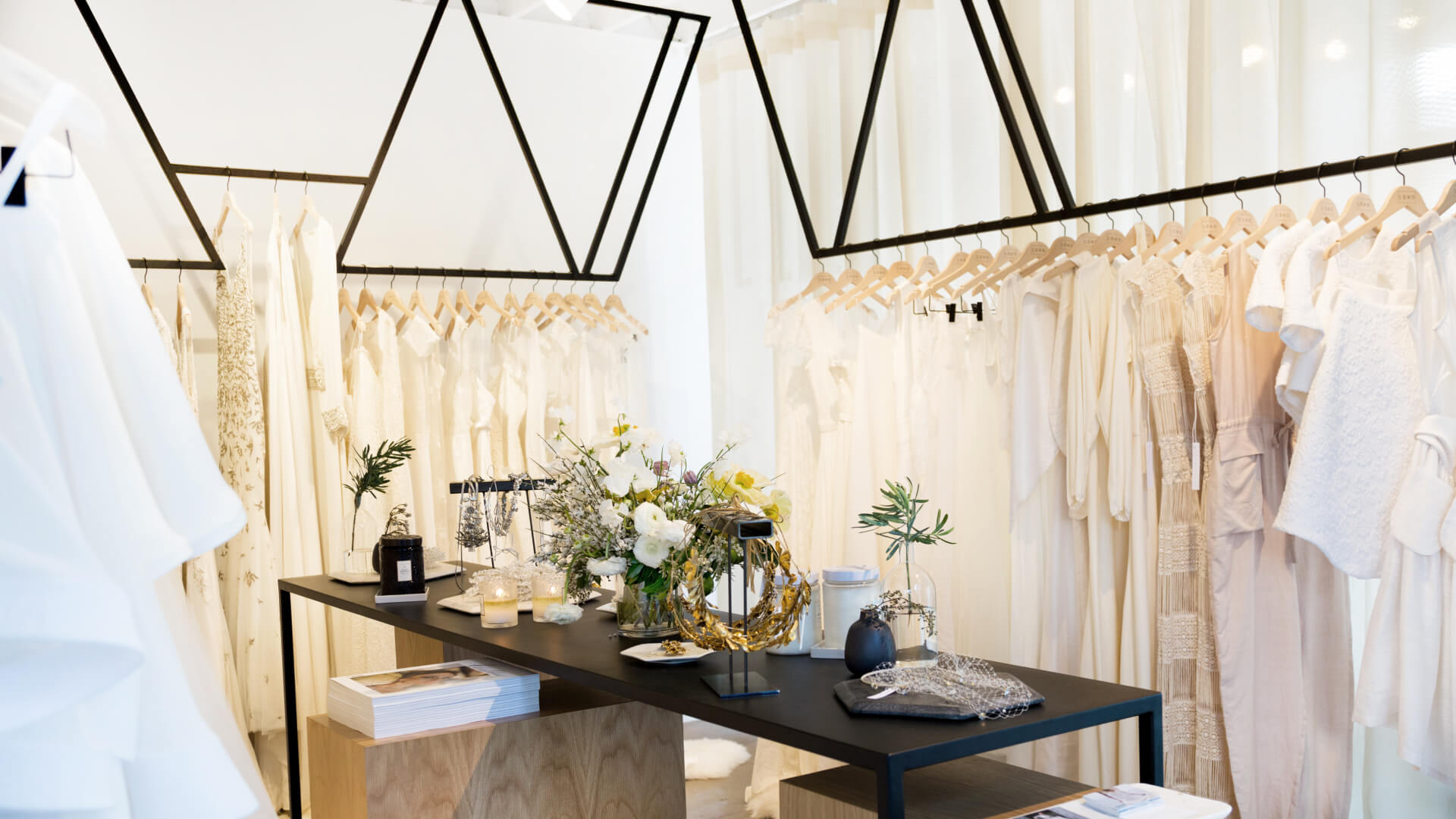 The LOHO Bridal Boutique in LA | Designed by Stewart-Schafer