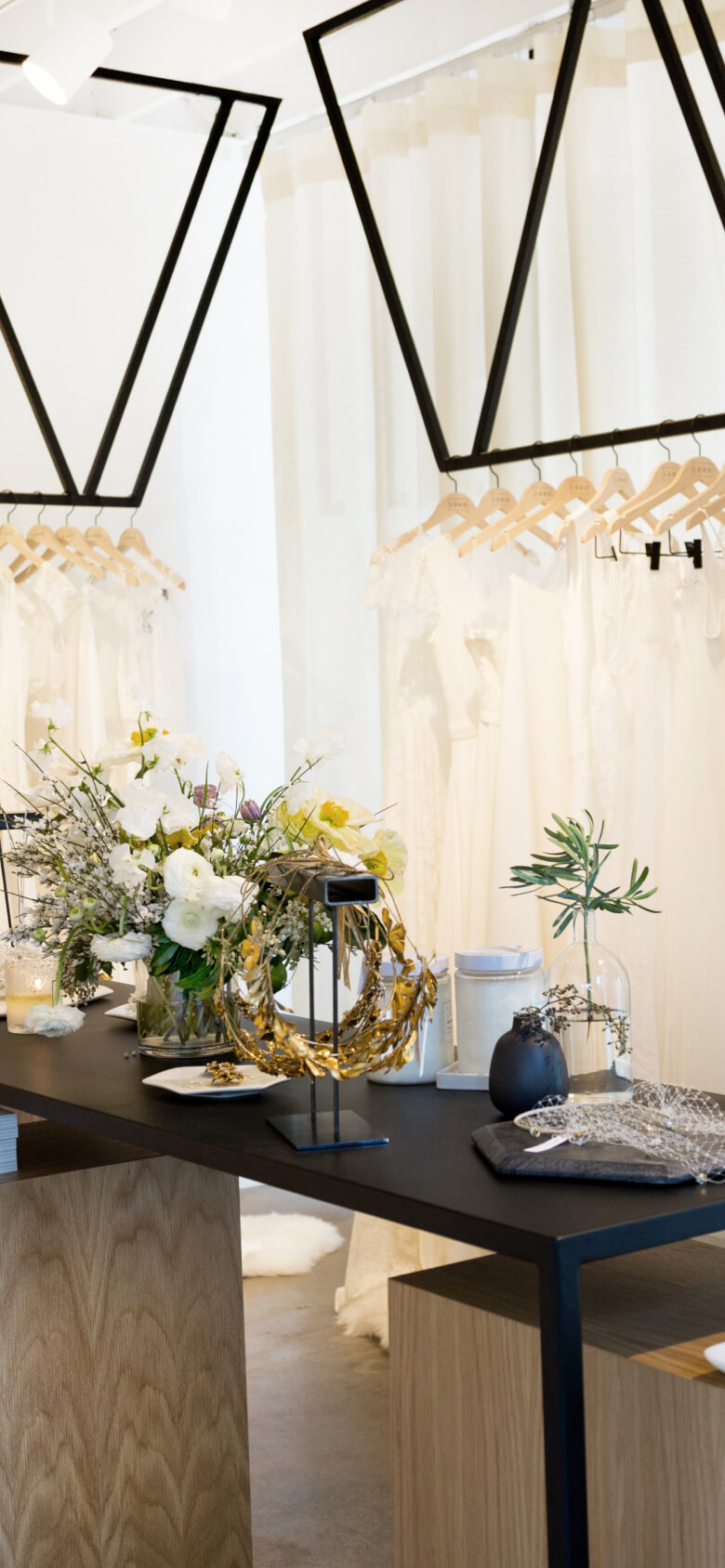 The LOHO Bridal Boutique in LA | Designed by Stewart-Schafer