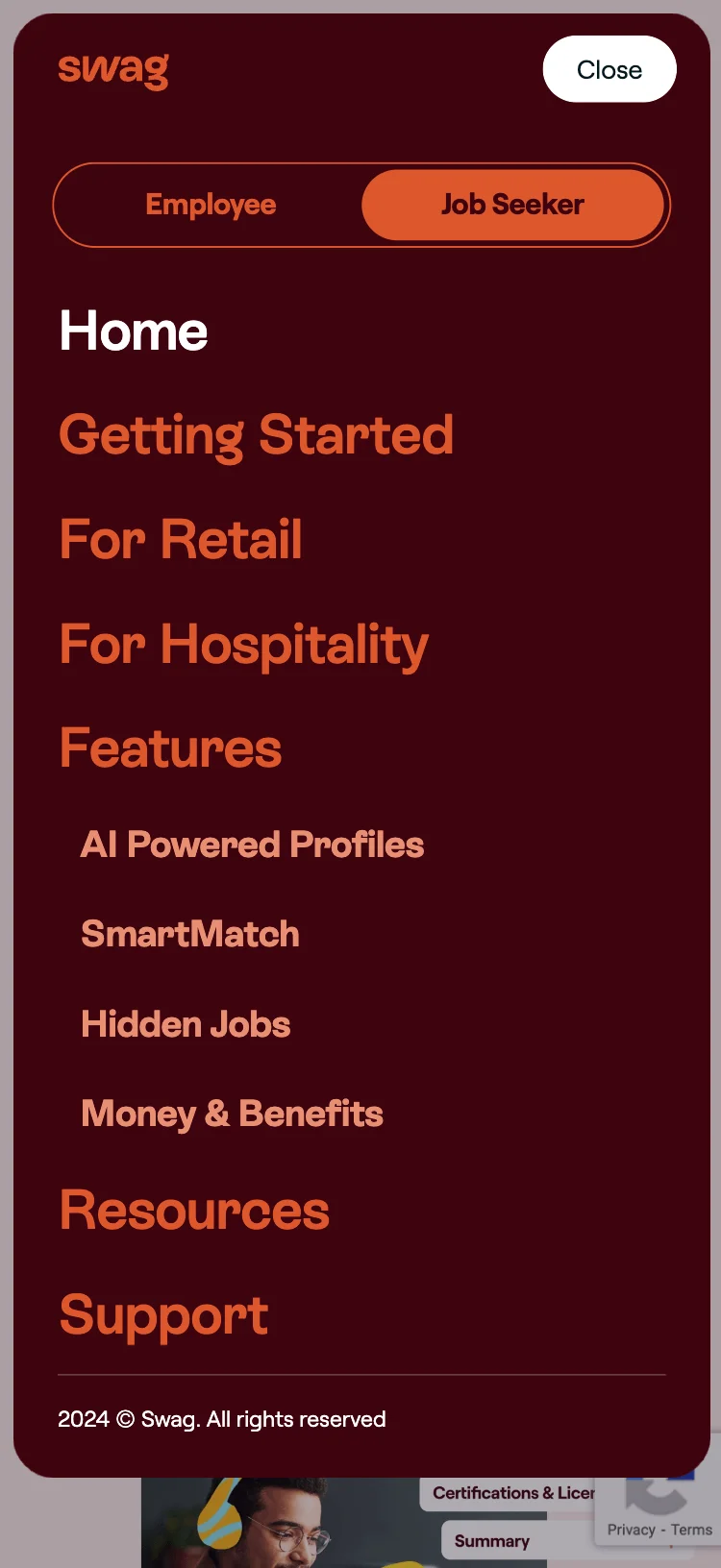 Navbar Gallery | Swag App