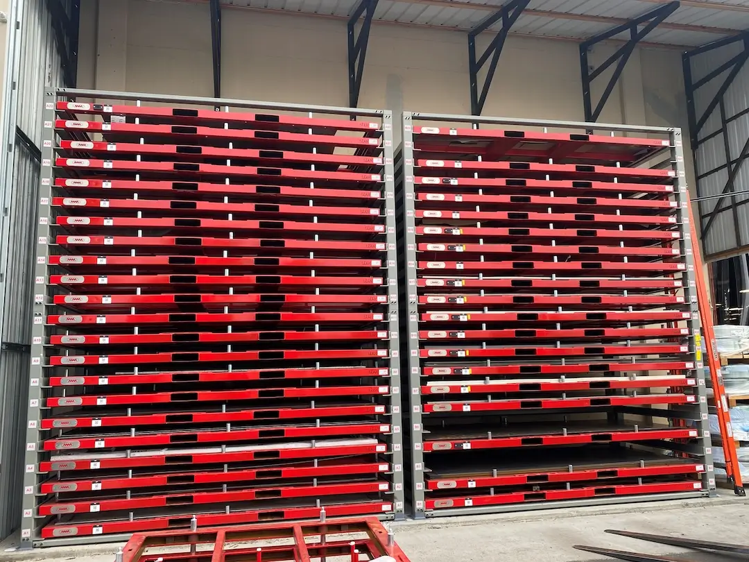 Sheet Metal Storage Rack - Gallery - LEAN Manufacturing