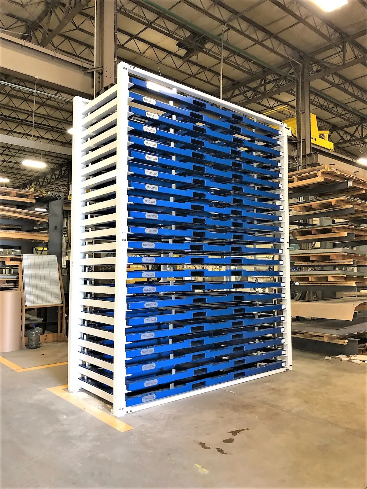 Sheet Metal Storage Rack - Gallery - LEAN Manufacturing