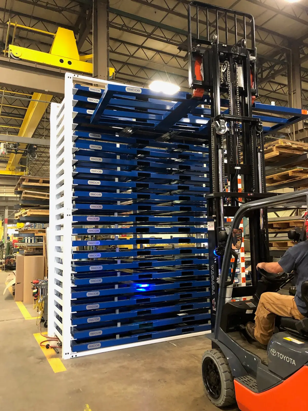 Sheet Metal Storage Rack - Gallery - LEAN Manufacturing