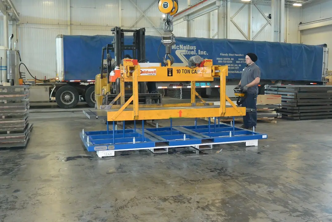 Pin Table / Depalletizer - Gallery - LEAN Manufacturing