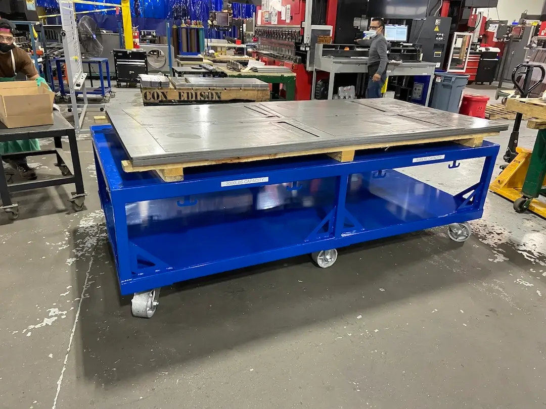 Large Format Pivot Cart - Gallery - LEAN Manufacturing