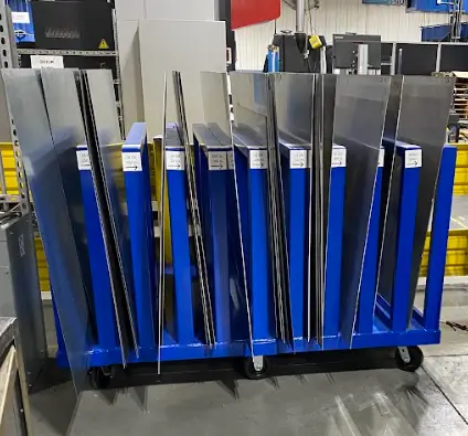 Remnant Cart - Gallery - LEAN Manufacturing Products