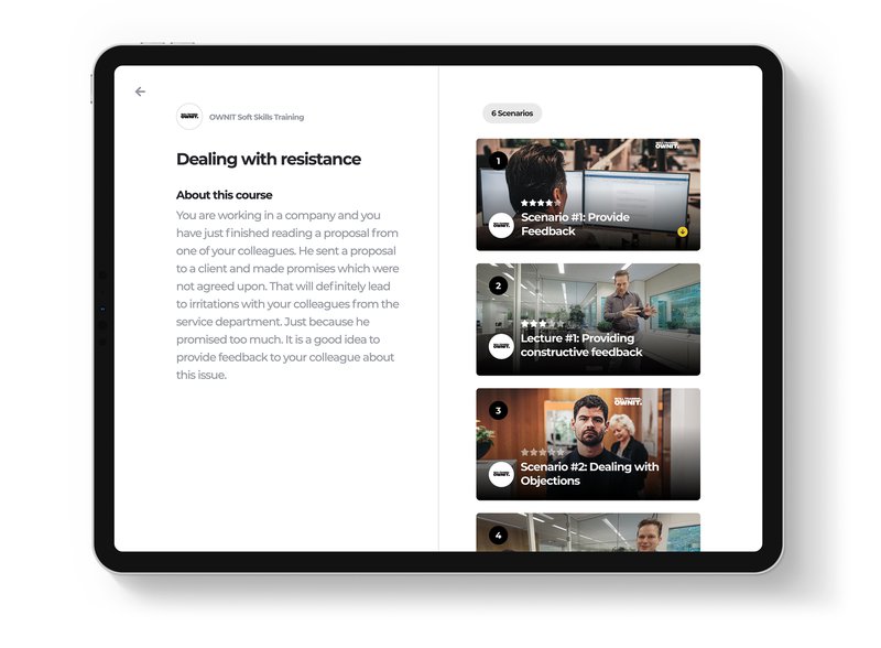 Introducing courses - Warp VR