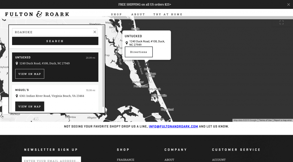 Storemapper - 44 Awesome Store Locator Examples For Design Inspiration
