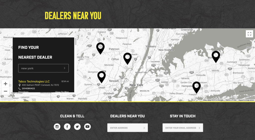 Storemapper - 44 Awesome Store Locator Examples For Design Inspiration