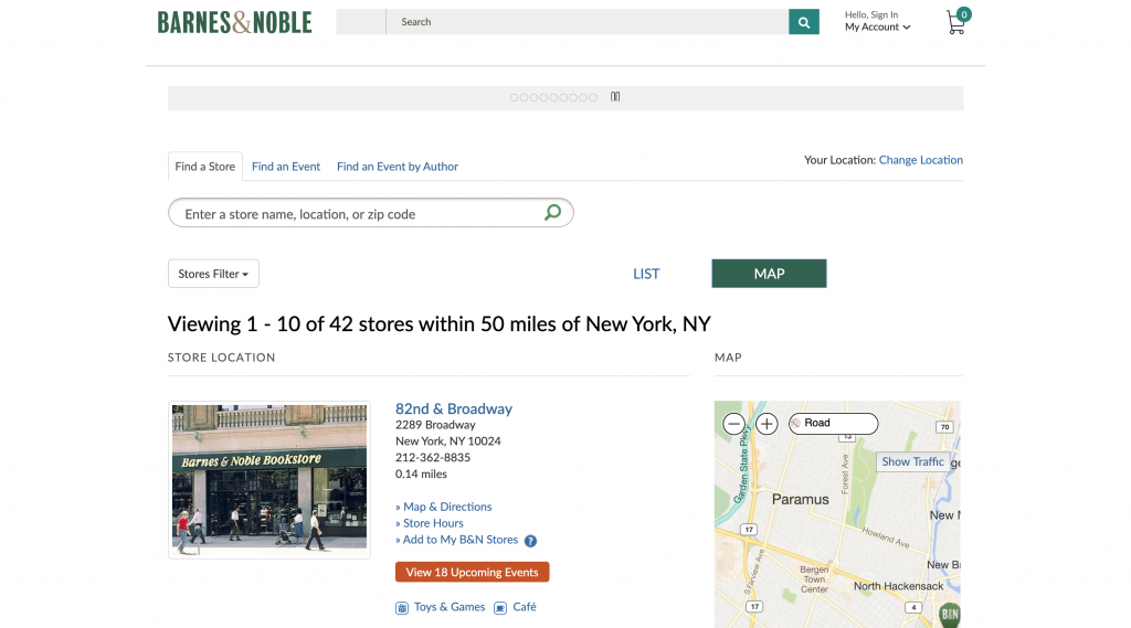Storemapper - 44 Awesome Store Locator Examples For Design Inspiration
