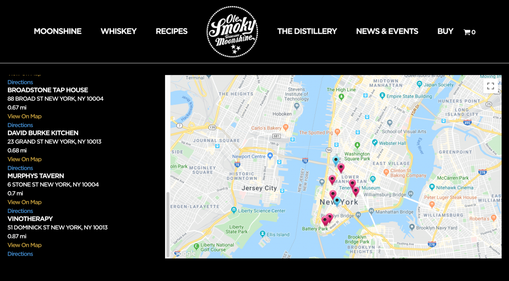 Storemapper - 44 Awesome Store Locator Examples For Design Inspiration