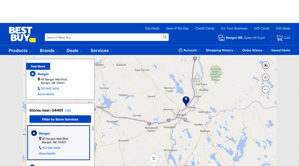 Storemapper - 44 Awesome Store Locator Examples For Design Inspiration