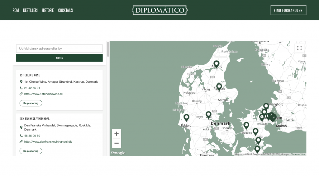 Storemapper - 44 Awesome Store Locator Examples For Design Inspiration