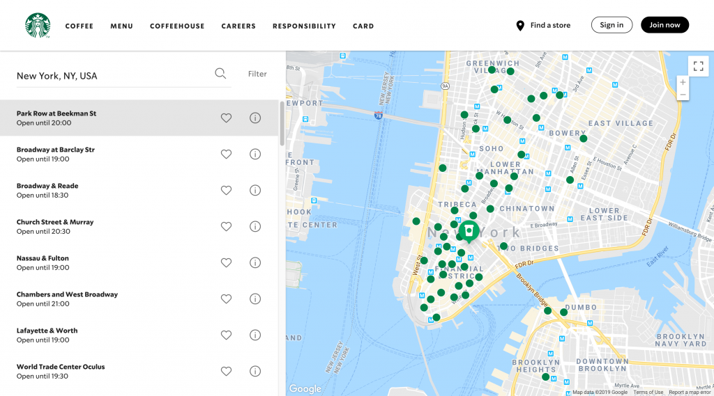 Storemapper - 44 Awesome Store Locator Examples For Design Inspiration
