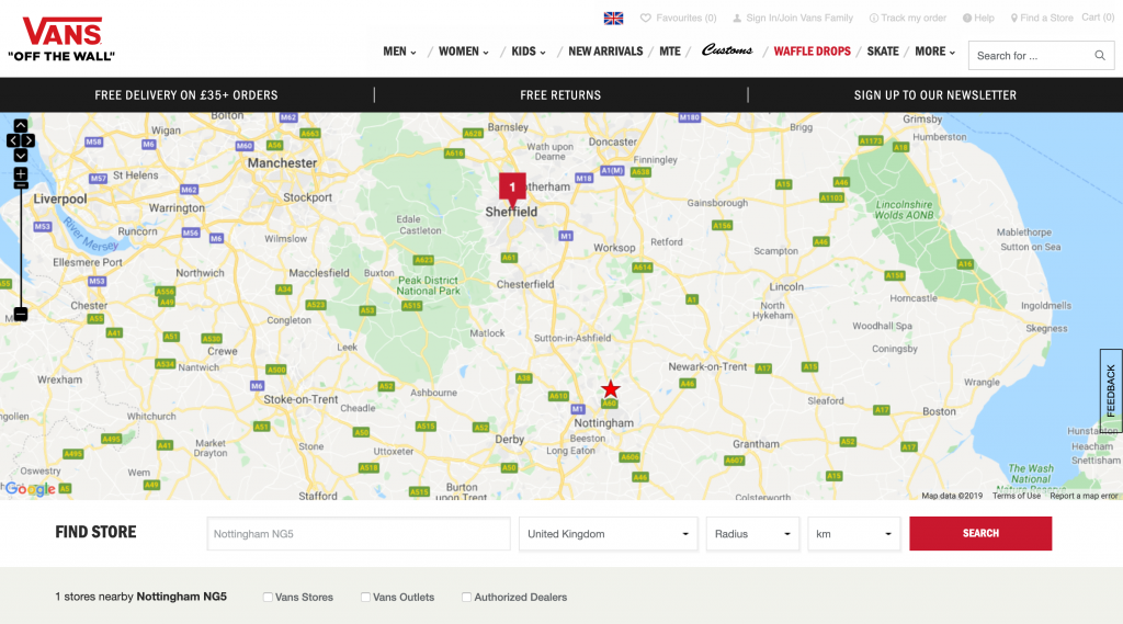 Storemapper - 44 Awesome Store Locator Examples For Design Inspiration