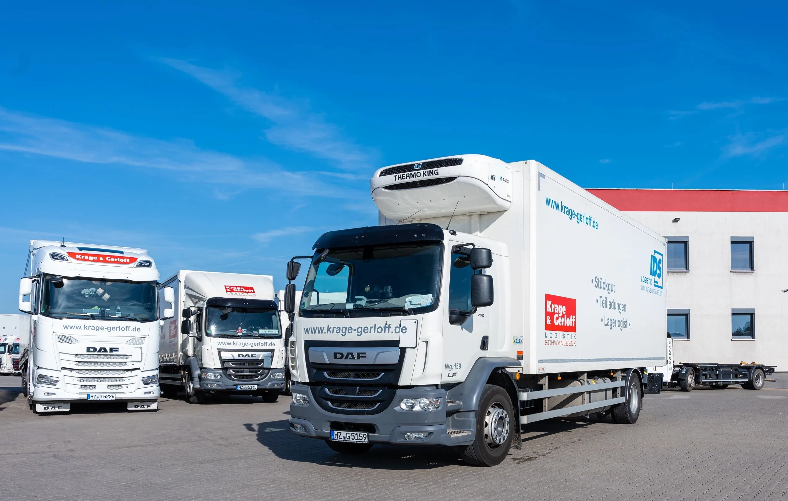 Unsere Flotte - Krage & Gerloff Logistik GmbH