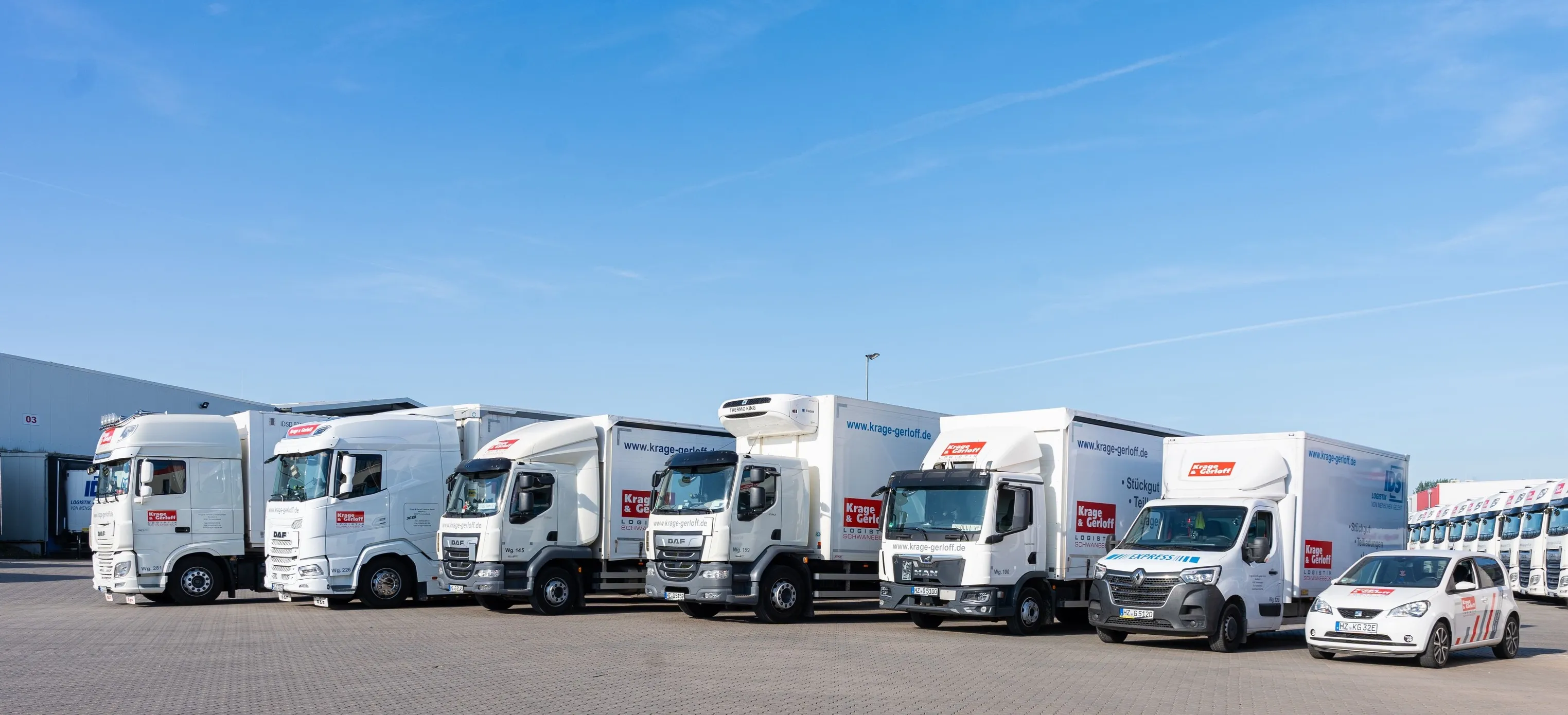 Unsere Flotte - Krage & Gerloff Logistik GmbH