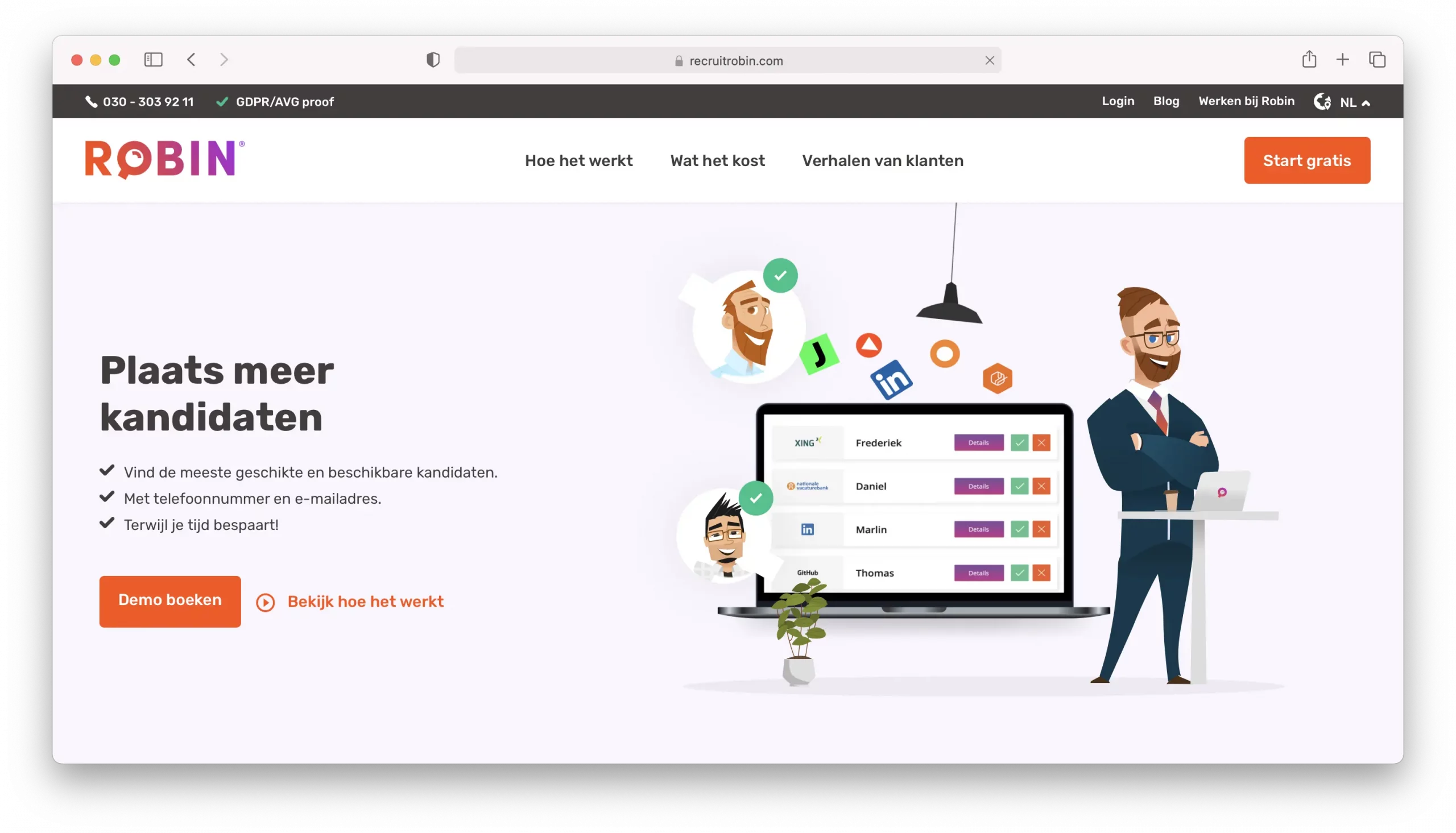 De top 10 recruitment tools van 2024 | Robin