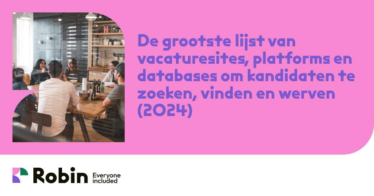 De grootste lijst van vacaturesites, platforms en databases om ...