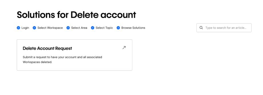 How to delete a Webflow Account? | Webflow Wiki