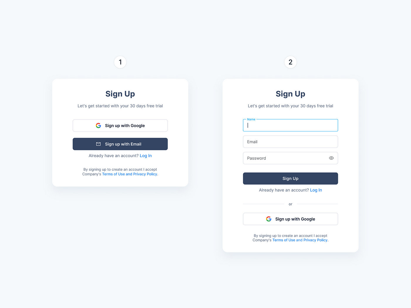 10 Best Practices for Creating Sign-up Forms - Dmitry Sergushkin's ...
