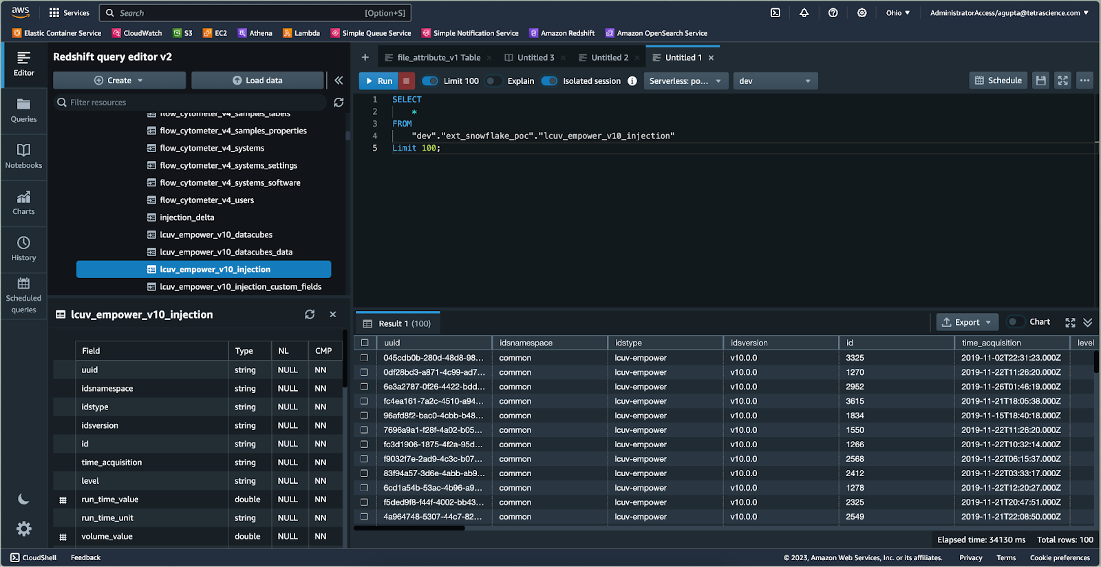Unlock scalable access to engineered scientific data from Athena ...